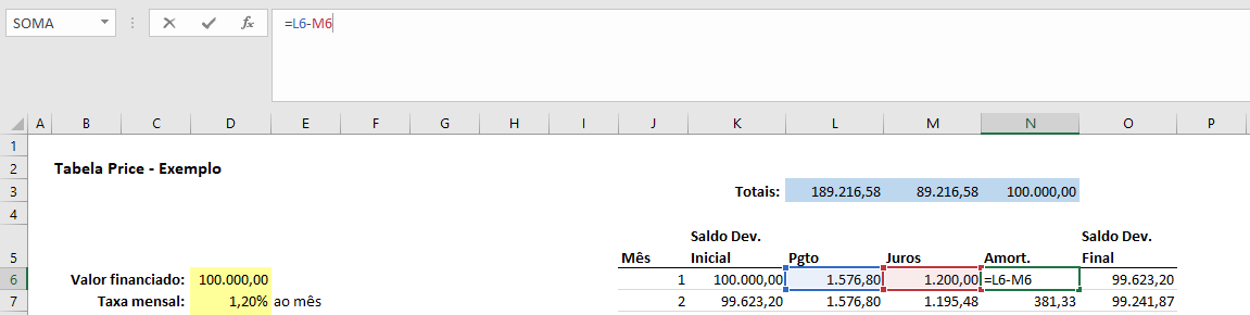 Tabela Price no Excel - Aprenda a fazer a sua - Excel Genial