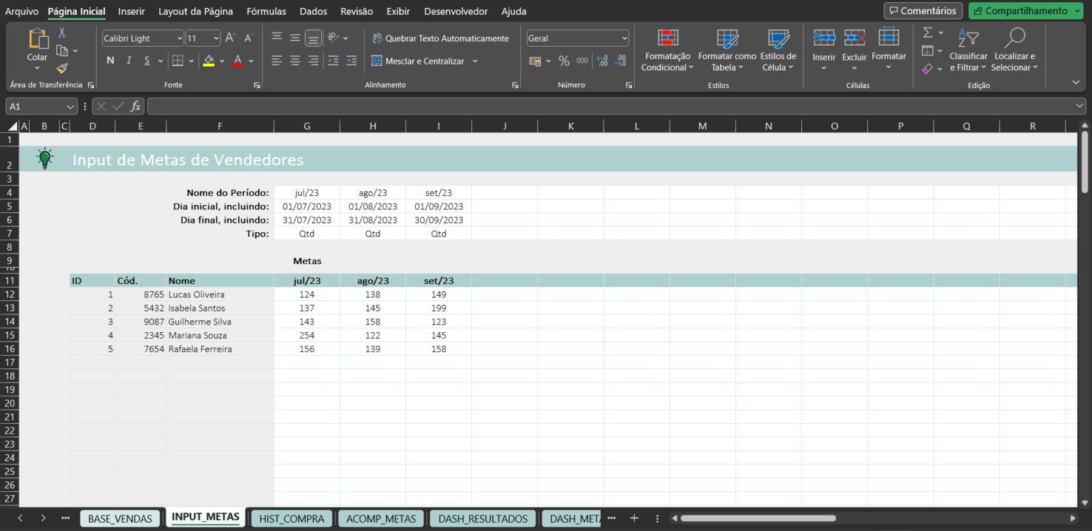 Planilha de Controle de Vendas - Excel Genial