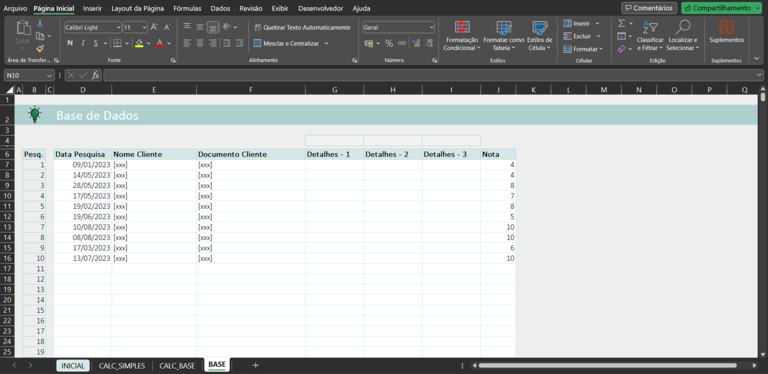 Calculadora NPS - Excel Genial