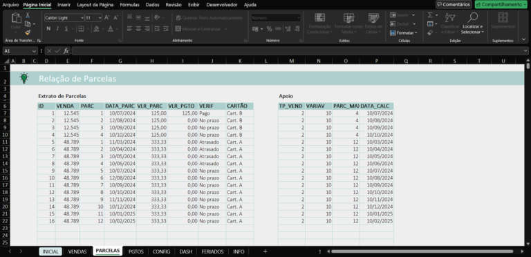 Planilha Cartão de Crédito - Excel Genial