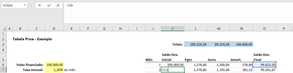 Tabela Price no Excel - Aprenda a fazer a sua - Excel Genial