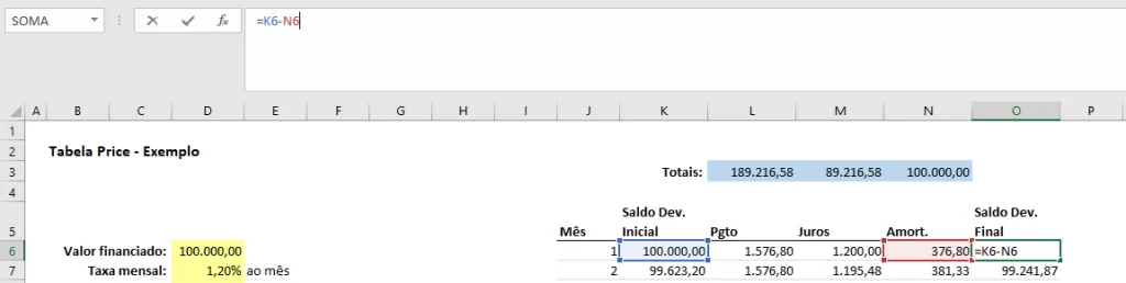 Tabela Price no Excel - Aprenda a fazer a sua - Excel Genial